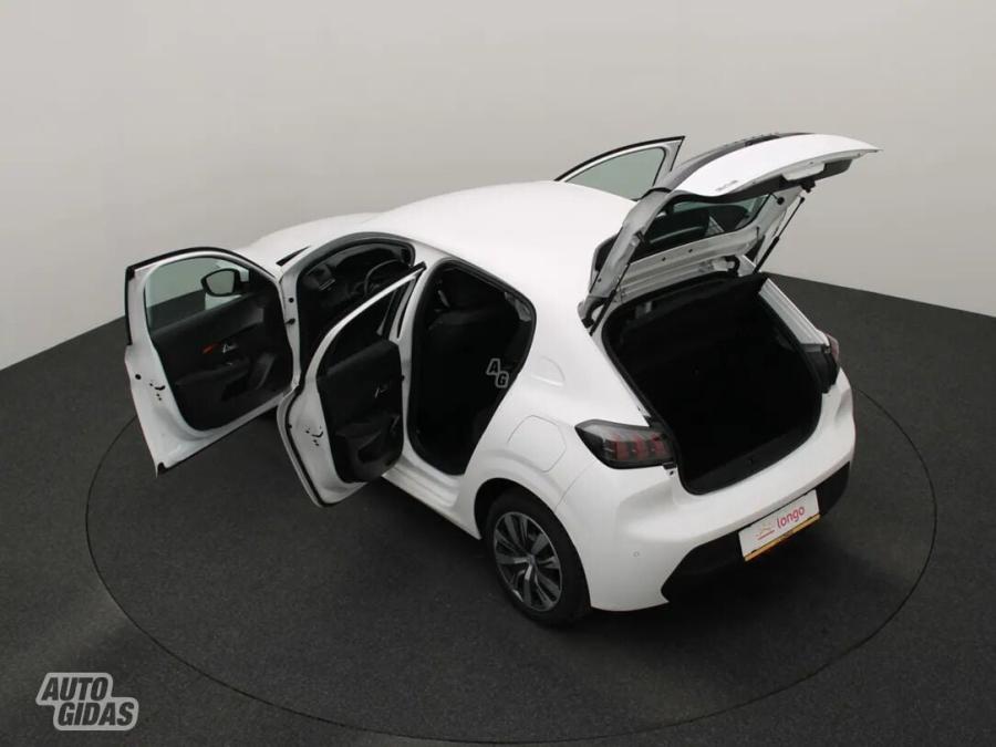 White Peugeot 208 2020 in Vilnius, with an engine capacity of 1.20 L and mileage of 99 thousand km for 10599 €, photo 14 on AUTOMOTO.COM.LV