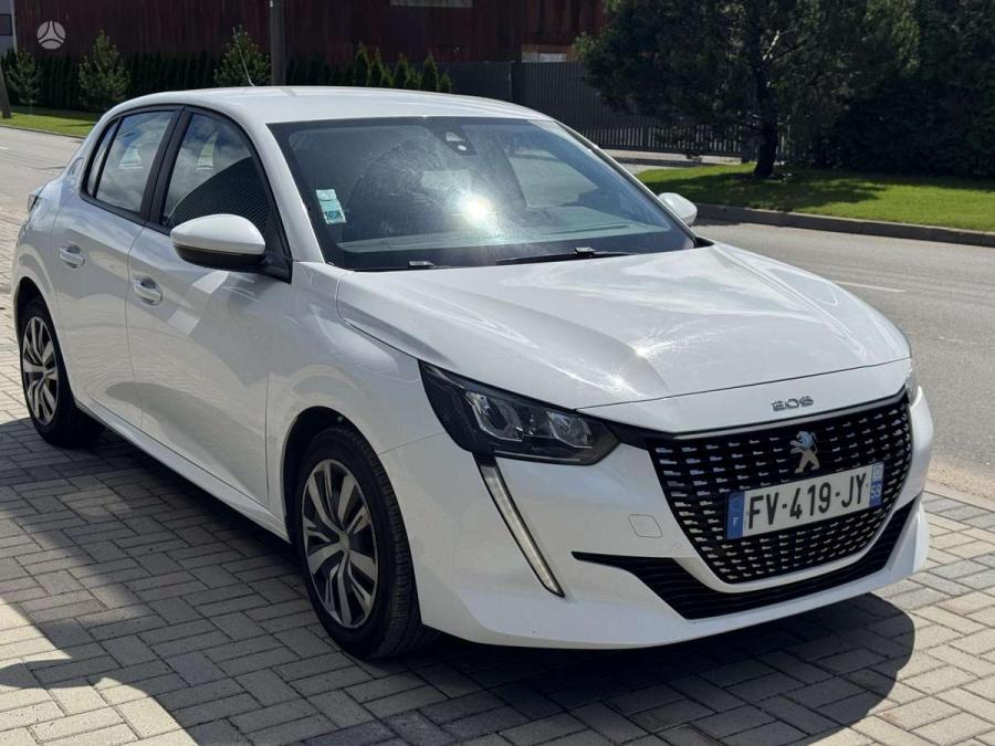 Balts Peugeot 208 2020 Tauragė, ar dzinēja tilpumu 1.50 L un nobraukumu 234 tūkst. km par 5950 €, foto 7 vietnē AUTOMOTO.COM.LV
