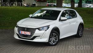 White Peugeot 208 2020 in Riga, with an engine capacity of 1.40 L and mileage of 86 thousand km for 15950 €, photo  on AUTOMOTO.COM.LV