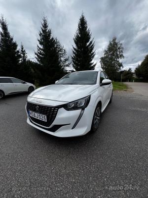 Balts Peugeot 208 2020 Rīga, ar dzinēja tilpumu 1.50 L un nobraukumu 230 tūkst. km par 7300 €, foto  vietnē AUTOMOTO.COM.LV