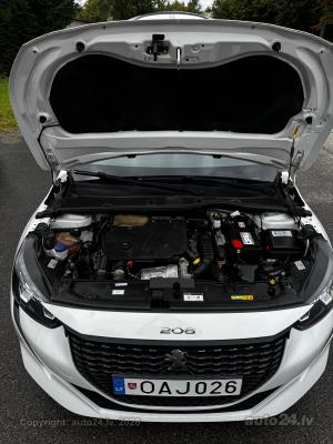 White Peugeot 208 2020 in Riga, with an engine capacity of 1.50 L and mileage of 230 thousand km for 7300 €, photo 13 on AUTOMOTO.COM.LV