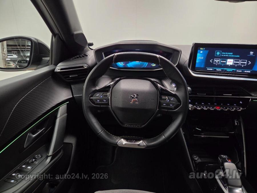 Balts Peugeot 208 2021 Tallina, ar dzinēja tilpumu 0.00 L un nobraukumu 27 tūkst. km par 17500 €, foto 14 vietnē AUTOMOTO.COM.LV