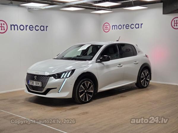 Balts Peugeot 208 2021 Tallina, ar dzinēja tilpumu 0.00 L un nobraukumu 27 tūkst. km par 17500 €, foto  vietnē AUTOMOTO.COM.LV