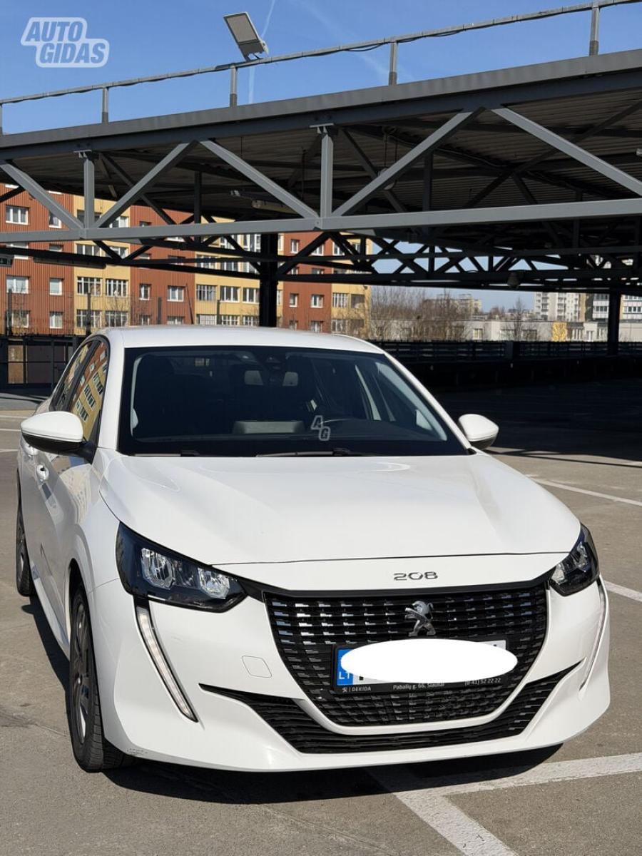 Balts Peugeot 208 2021 Šauļi, ar dzinēja tilpumu 1.20 L un nobraukumu 76 tūkst. km par 12500 €, foto 7 vietnē AUTOMOTO.COM.LV