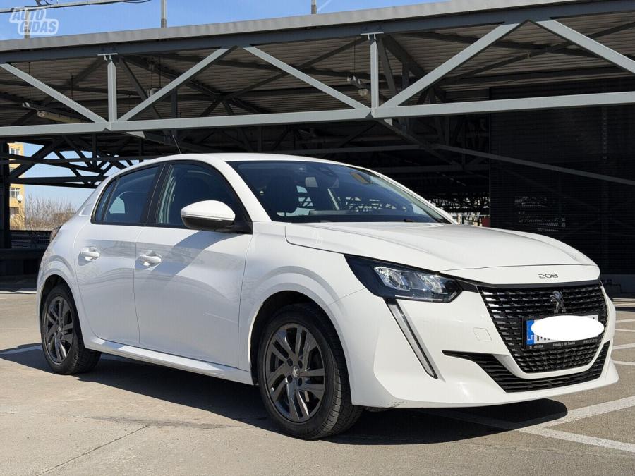 Balts Peugeot 208 2021 Šauļi, ar dzinēja tilpumu 1.20 L un nobraukumu 76 tūkst. km par 12500 €, foto 8 vietnē AUTOMOTO.COM.LV
