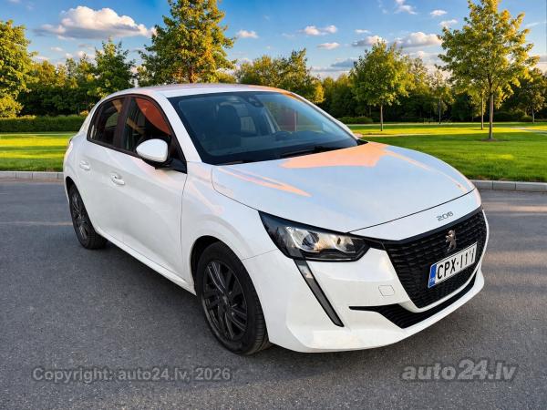 Balts Peugeot 208 2021 Tallina, ar dzinēja tilpumu 1.20 L un nobraukumu 42 tūkst. km par 9999 €, foto 2 vietnē AUTOMOTO.COM.LV