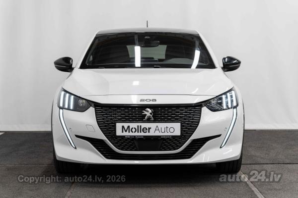 White Peugeot 208 2021 in Tallinn, with an engine capacity of 1.20 L and mileage of 86 thousand km for 14600 €, photo 2 on AUTOMOTO.COM.LV