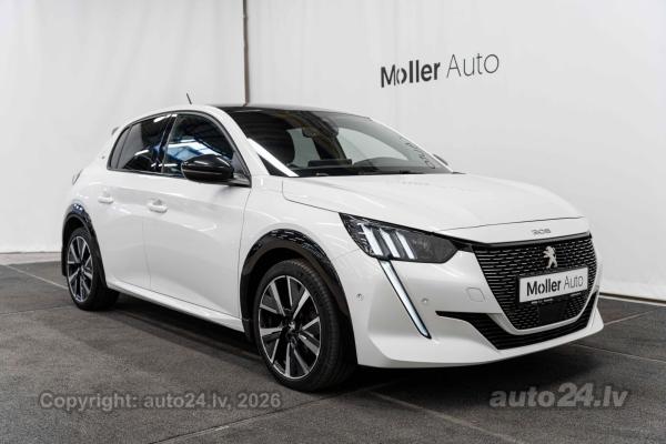 White Peugeot 208 2021 in Tallinn, with an engine capacity of 1.20 L and mileage of 86 thousand km for 14600 €, photo 3 on AUTOMOTO.COM.LV