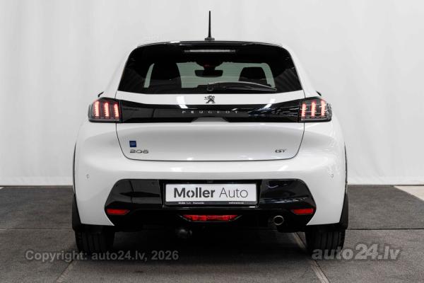 White Peugeot 208 2021 in Tallinn, with an engine capacity of 1.20 L and mileage of 86 thousand km for 14600 €, photo 5 on AUTOMOTO.COM.LV