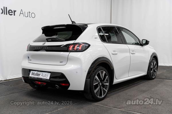 White Peugeot 208 2021 in Tallinn, with an engine capacity of 1.20 L and mileage of 86 thousand km for 14600 €, photo 6 on AUTOMOTO.COM.LV