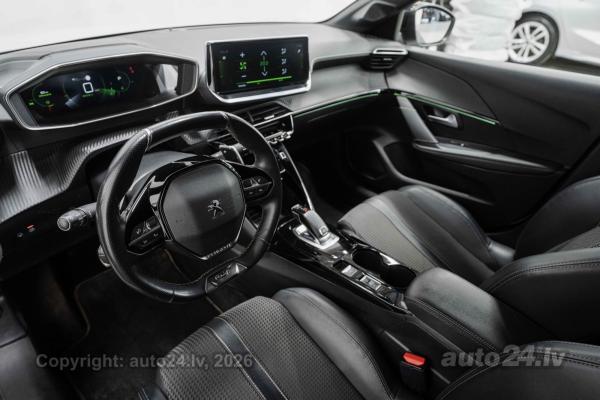 White Peugeot 208 2021 in Tallinn, with an engine capacity of 1.20 L and mileage of 86 thousand km for 14600 €, photo 8 on AUTOMOTO.COM.LV
