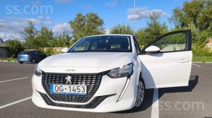 White Peugeot 208 2021 in Jelgava, with an engine capacity of 1.20 L and mileage of 91 thousand km for 9190 €, photo  on AUTOMOTO.COM.LV