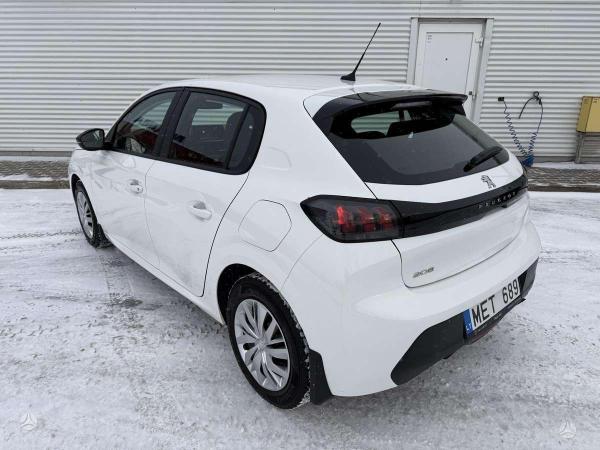 Balts Peugeot 208 2022 Viļņa, ar dzinēja tilpumu 1.50 L un nobraukumu 245 tūkst. km par 7450 €, foto 5 vietnē AUTOMOTO.COM.LV