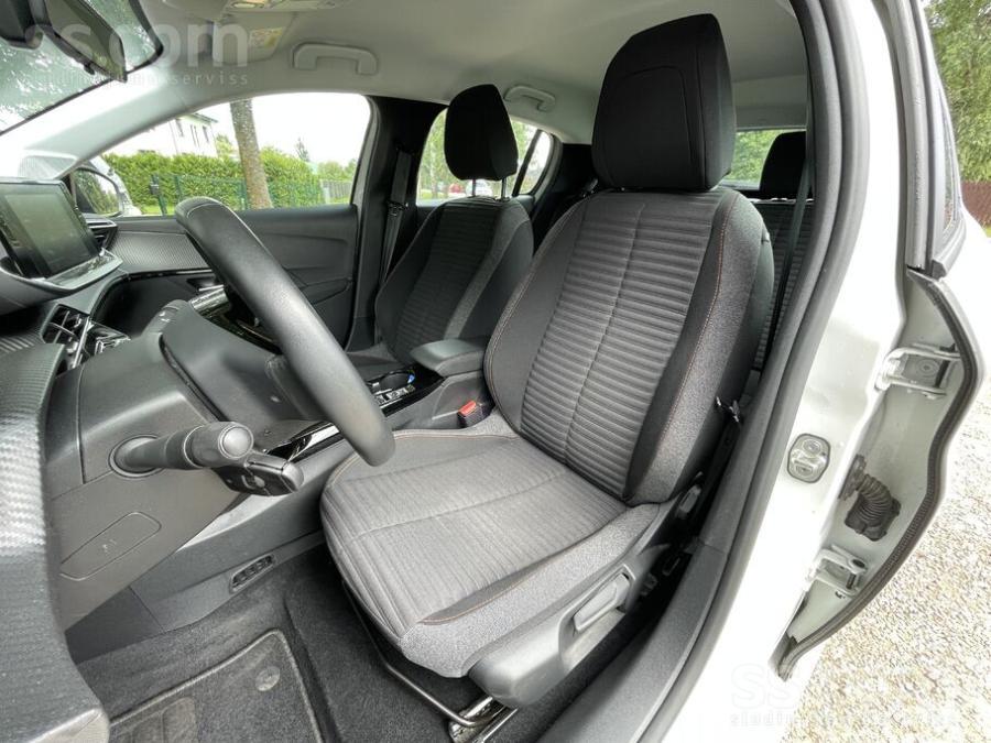 Balts Peugeot 208 2022 Rīga, ar dzinēja tilpumu 0.00 L un nobraukumu 66 tūkst. km par 17990 €, foto 13 vietnē AUTOMOTO.COM.LV