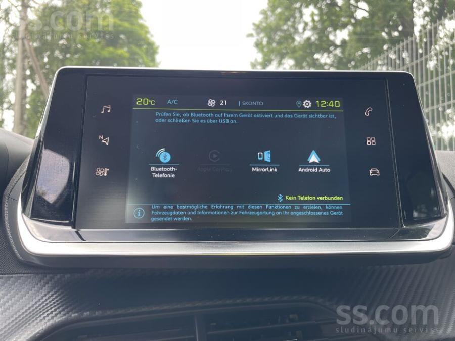 Balts Peugeot 208 2022 Rīga, ar dzinēja tilpumu 0.00 L un nobraukumu 66 tūkst. km par 17990 €, foto 27 vietnē AUTOMOTO.COM.LV