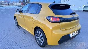 Yellow Peugeot 208 2020 in Rezekne, with an engine capacity of 1.20 L and mileage of 196 thousand km for 8490 €, photo 6 on AUTOMOTO.COM.LV