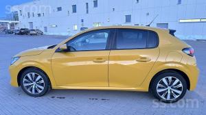 Yellow Peugeot 208 2020 in Rezekne, with an engine capacity of 1.20 L and mileage of 196 thousand km for 8490 €, photo 7 on AUTOMOTO.COM.LV