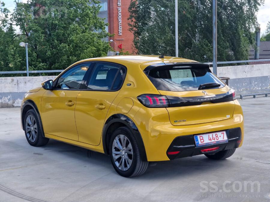 Dzeltens Peugeot 208 2020 Rīga, ar dzinēja tilpumu 1.20 L un nobraukumu 90 tūkst. km par 14450 €, foto 8 vietnē AUTOMOTO.COM.LV