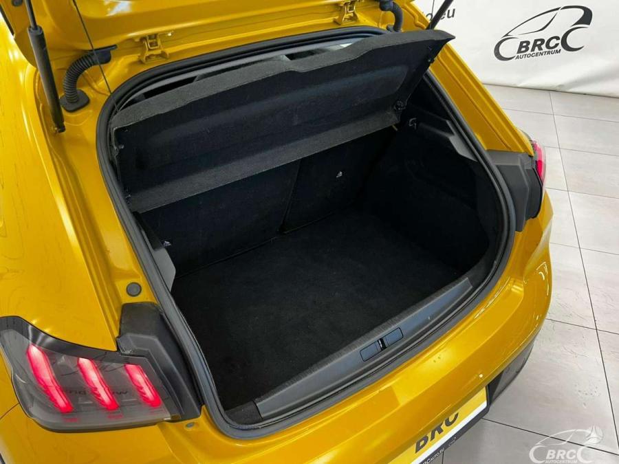 Yellow Peugeot 208 2020 in Vilnius, with an engine capacity of 0.00 L and mileage of 88 thousand km for 10800 €, photo 28 on AUTOMOTO.COM.LV