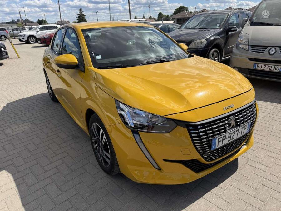 Dzeltens Peugeot 208 2020 Tauragė, ar dzinēja tilpumu 1.20 L un nobraukumu 107 tūkst. km par 9900 €, foto 6 vietnē AUTOMOTO.COM.LV