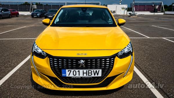 Dzeltens Peugeot 208 2020 Tallina, ar dzinēja tilpumu 1.20 L un nobraukumu 87 tūkst. km par 12999 €, foto 2 vietnē AUTOMOTO.COM.LV