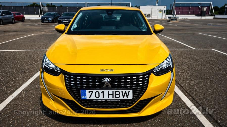 Dzeltens Peugeot 208 2020 Tallina, ar dzinēja tilpumu 1.20 L un nobraukumu 87 tūkst. km par 12999 €, foto 3 vietnē AUTOMOTO.COM.LV