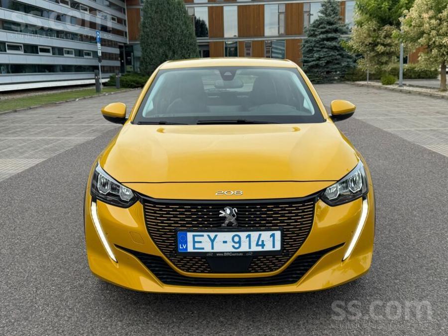 Dzeltens Peugeot 208 2020 Rīga, ar dzinēja tilpumu 1.20 L un nobraukumu 88 tūkst. km par 14900 €, foto 3 vietnē AUTOMOTO.COM.LV