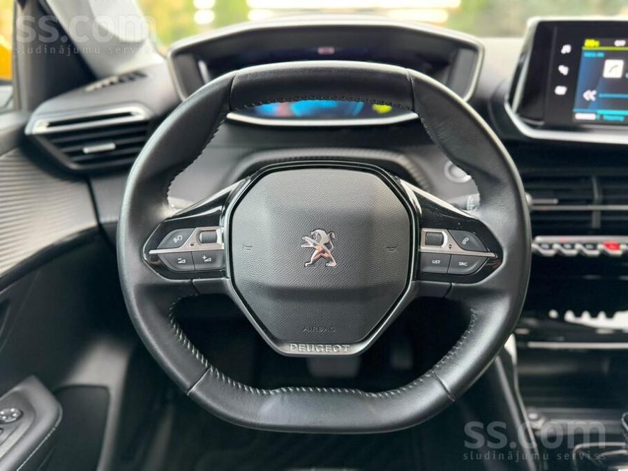 Dzeltens Peugeot 208 2020 Rīga, ar dzinēja tilpumu 1.20 L un nobraukumu 88 tūkst. km par 14900 €, foto 21 vietnē AUTOMOTO.COM.LV