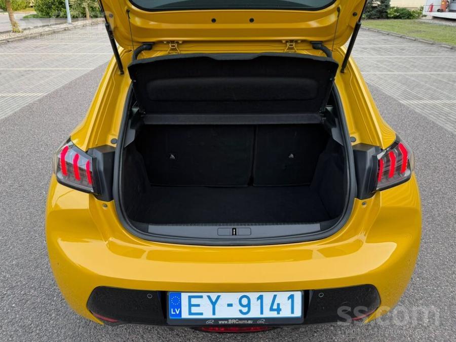 Dzeltens Peugeot 208 2020 Rīga, ar dzinēja tilpumu 1.20 L un nobraukumu 88 tūkst. km par 14900 €, foto 23 vietnē AUTOMOTO.COM.LV