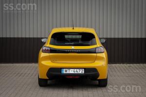Yellow Peugeot 208 2021 in Tukums, with an engine capacity of 1.20 L and mileage of 56 thousand km for 13250 €, photo 5 on AUTOMOTO.COM.LV