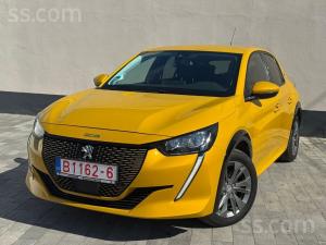 Yellow Peugeot 208 2021 in Riga, with an engine capacity of 1.60 L and mileage of 74 thousand km for 14990 €, photo  on AUTOMOTO.COM.LV