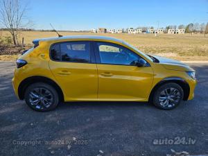 Yellow Peugeot 208 2022 in Tartu, with an engine capacity of 0.00 L and mileage of 46 thousand km for 20900 €, photo 7 on AUTOMOTO.COM.LV