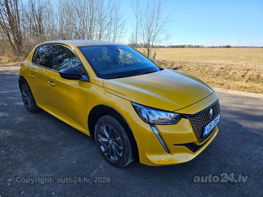Yellow Peugeot 208 2022 in Tartu, with an engine capacity of 0.00 L and mileage of 46 thousand km for 20900 €, photo 8 on AUTOMOTO.COM.LV