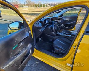 Yellow Peugeot 208 2022 in Tartu, with an engine capacity of 0.00 L and mileage of 46 thousand km for 20900 €, photo 9 on AUTOMOTO.COM.LV
