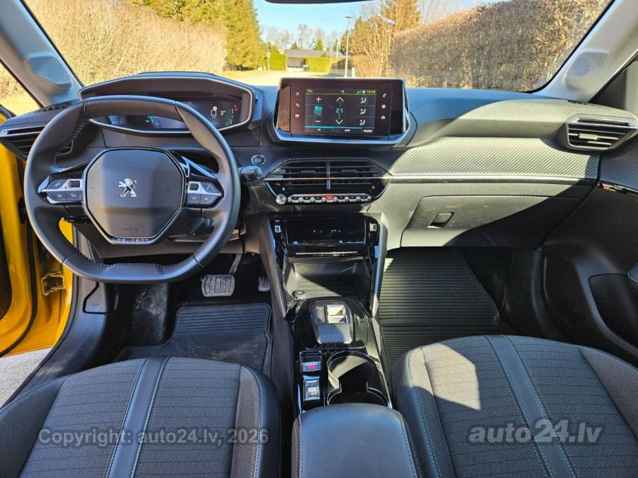 Yellow Peugeot 208 2022 in Tartu, with an engine capacity of 0.00 L and mileage of 46 thousand km for 20900 €, photo 16 on AUTOMOTO.COM.LV