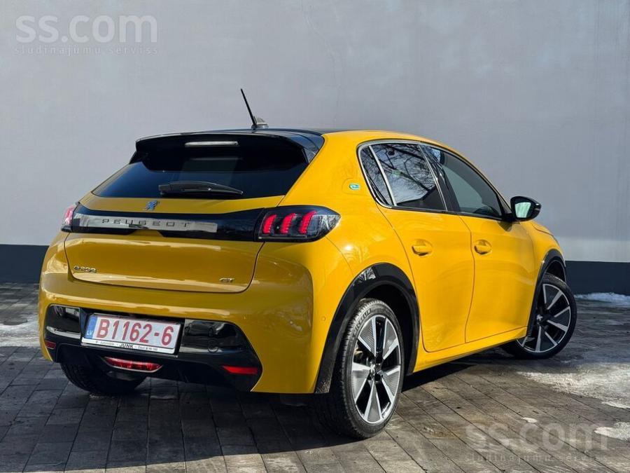 Dzeltens Peugeot 208 2022 Rīga, ar dzinēja tilpumu 1.40 L un nobraukumu 49 tūkst. km par 14850 €, foto 7 vietnē AUTOMOTO.COM.LV