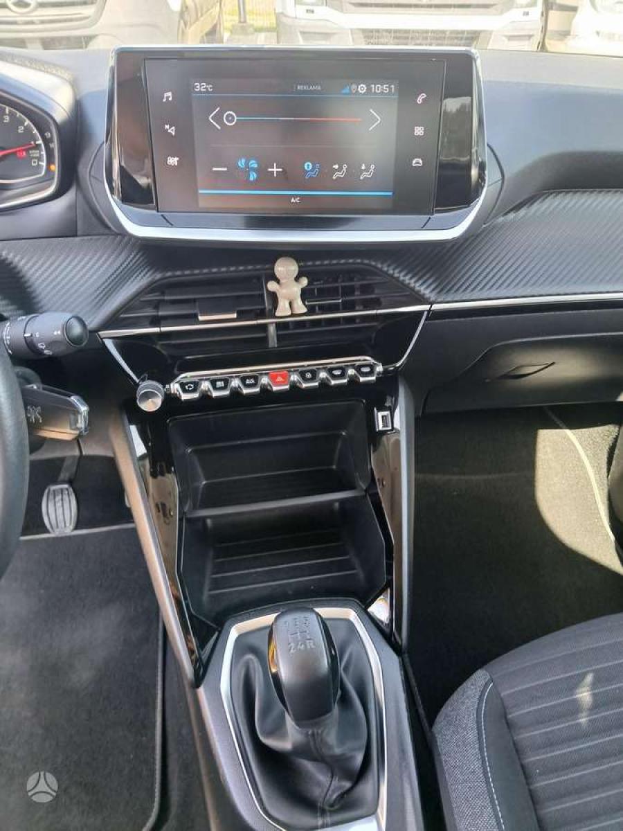 Dzeltens Peugeot 208 2022 Tauragė, ar dzinēja tilpumu 1.20 L un nobraukumu 88 tūkst. km par 8800 €, foto 10 vietnē AUTOMOTO.COM.LV