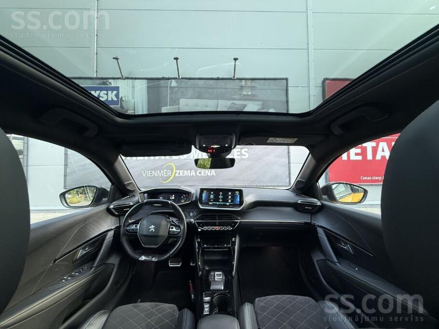 Yellow Peugeot 208 2022 in Riga, with an engine capacity of 0.00 L and mileage of 79 thousand km for 15990 €, photo 13 on AUTOMOTO.COM.LV