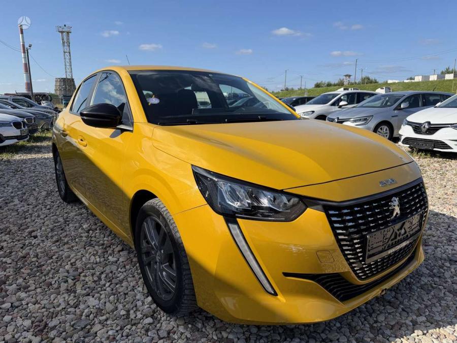 Желтый Пежо 208 2022 в Вильнюс, объемом двигателя 1.20 л и пробегом 143 тыс. км за 8349 €, фото 9 на AUTOMOTO.COM.LV