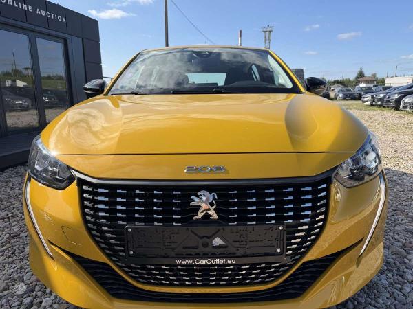 Yellow Peugeot 208 2022 in Vilnius, with an engine capacity of 1.20 L and mileage of 143 thousand km for 8349 €, photo 9 on AUTOMOTO.COM.LV