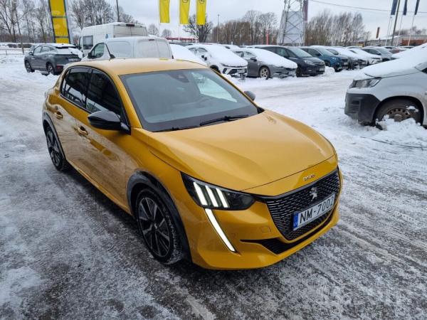 Yellow Peugeot 208 2023 in Riga, with an engine capacity of 1.20 L and mileage of 51 thousand km for 14500 €, photo 3 on AUTOMOTO.COM.LV