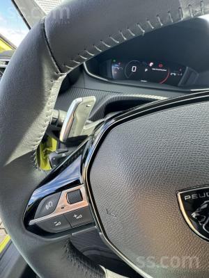 Yellow Peugeot 208 2024 in Riga, with an engine capacity of 1.20 L and mileage of 17 thousand km for 18300 €, photo 14 on AUTOMOTO.COM.LV