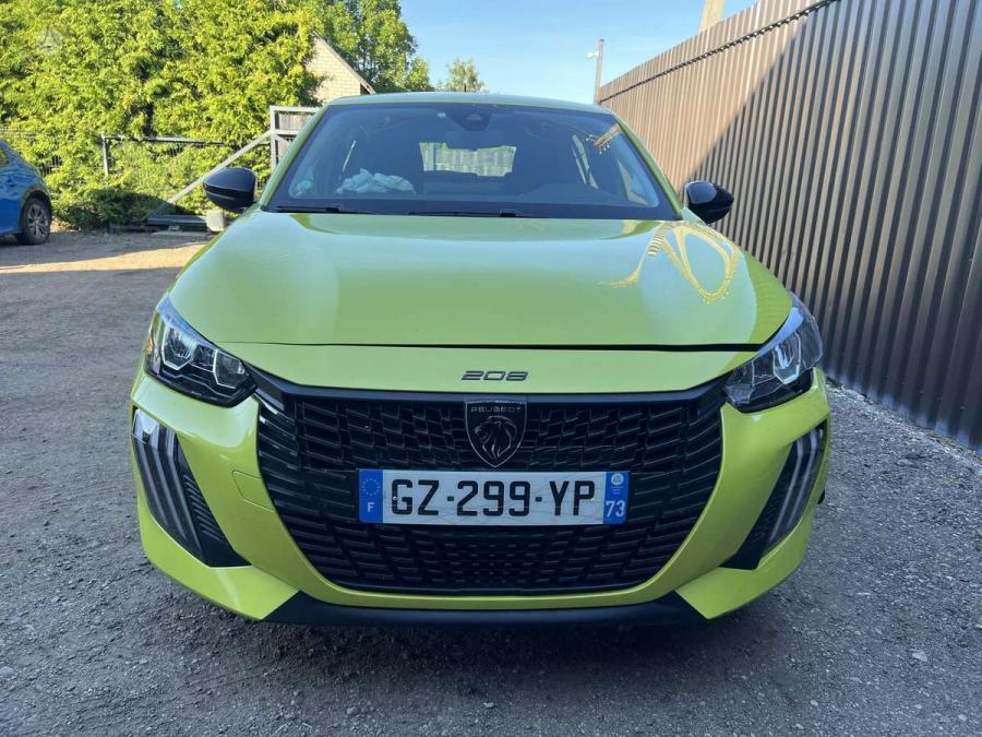 Dzeltens Peugeot 208 2024 Kauņa, ar dzinēja tilpumu 0.00 L un nobraukumu 13 tūkst. km par 10900 €, foto 3 vietnē AUTOMOTO.COM.LV