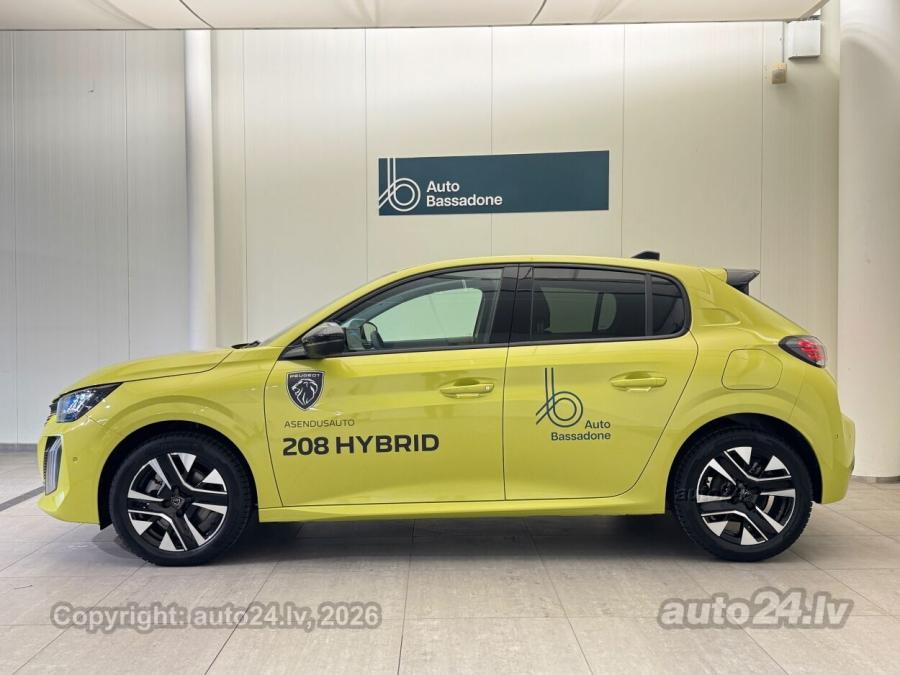 Dzeltens Peugeot 208 2024 Tallina, ar dzinēja tilpumu 1.20 L un nobraukumu 7 tūkst. km par 23490 €, foto 4 vietnē AUTOMOTO.COM.LV