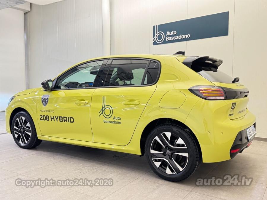 Dzeltens Peugeot 208 2024 Tallina, ar dzinēja tilpumu 1.20 L un nobraukumu 7 tūkst. km par 23490 €, foto 5 vietnē AUTOMOTO.COM.LV