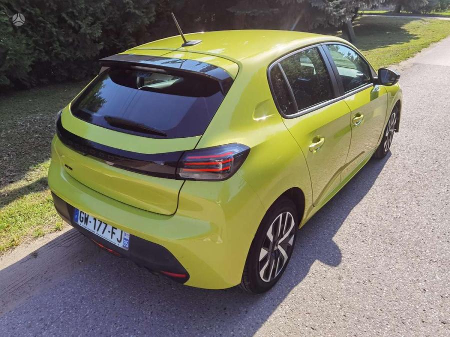 Dzeltens Peugeot 208 2024 Kauņa, ar dzinēja tilpumu 1.20 L un nobraukumu 37 tūkst. km par 6700 €, foto 5 vietnē AUTOMOTO.COM.LV