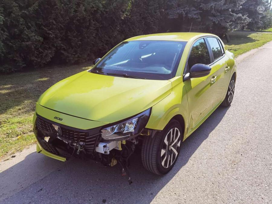 Dzeltens Peugeot 208 2024 Kauņa, ar dzinēja tilpumu 1.20 L un nobraukumu 37 tūkst. km par 6700 €, foto 13 vietnē AUTOMOTO.COM.LV