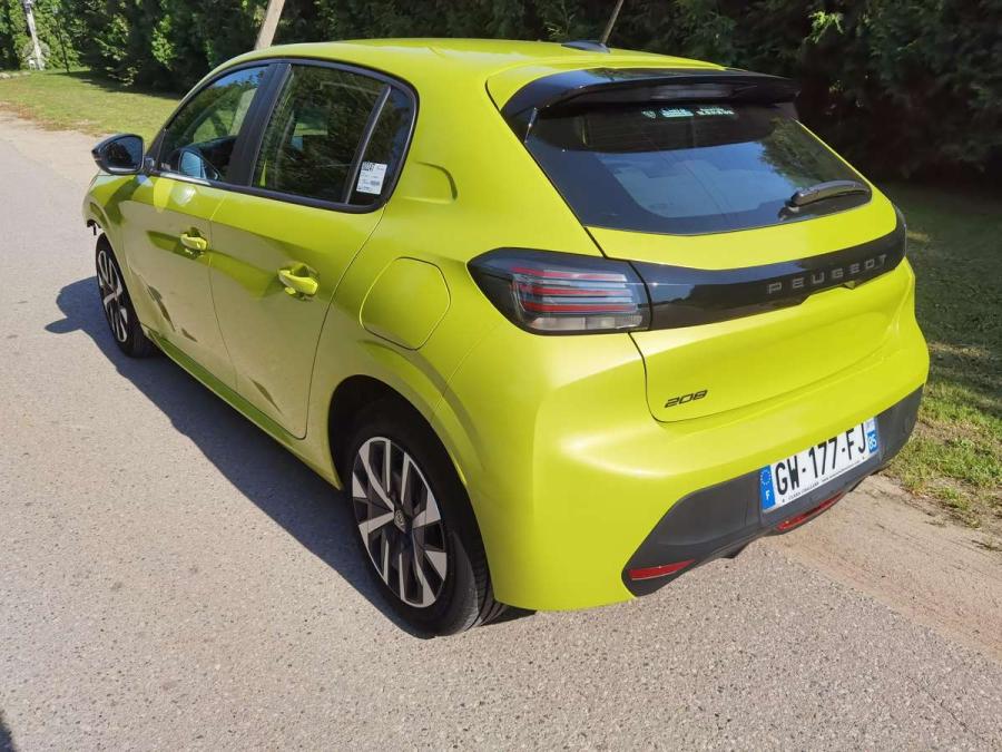 Dzeltens Peugeot 208 2024 Kauņa, ar dzinēja tilpumu 1.20 L un nobraukumu 37 tūkst. km par 6700 €, foto 16 vietnē AUTOMOTO.COM.LV