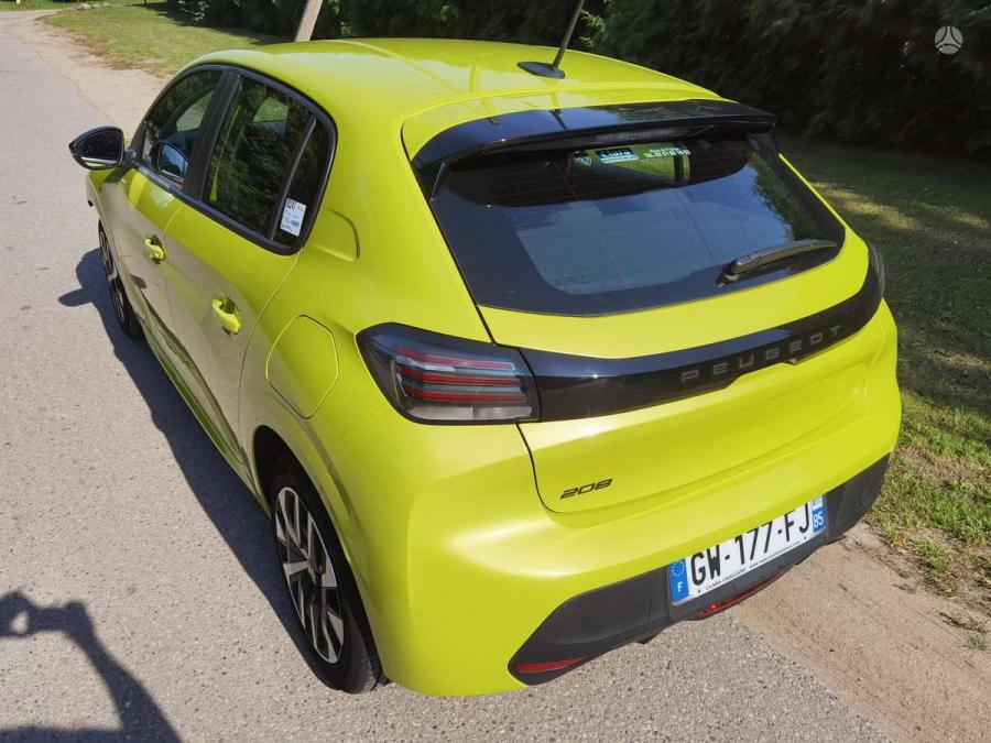 Dzeltens Peugeot 208 2024 Kauņa, ar dzinēja tilpumu 1.20 L un nobraukumu 37 tūkst. km par 6700 €, foto 17 vietnē AUTOMOTO.COM.LV