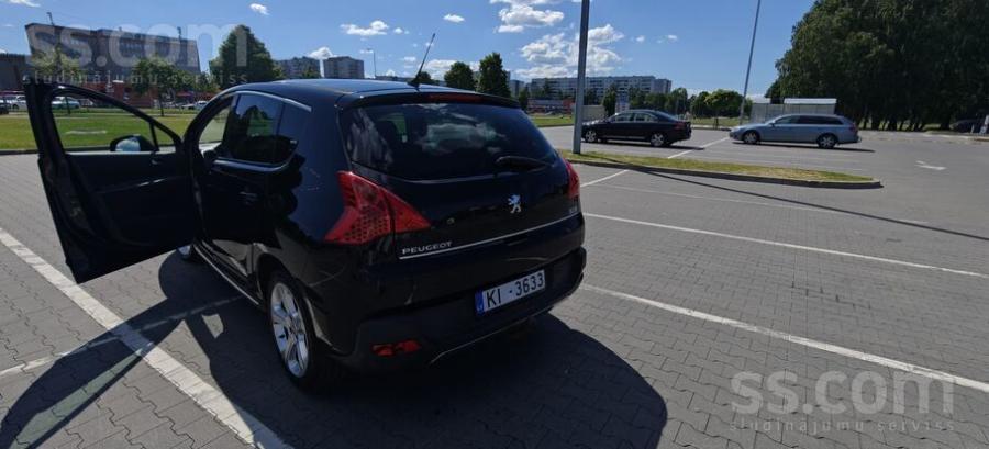 Melns Peugeot 3008 2009 Rīga, ar dzinēja tilpumu 2.00 L un nobraukumu 268 tūkst. km par 4700 €, foto 5 vietnē AUTOMOTO.COM.LV